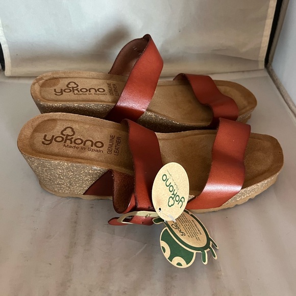 yokono | Shoes | Yokono Wedge Strap Sandal 9 | Poshmark
